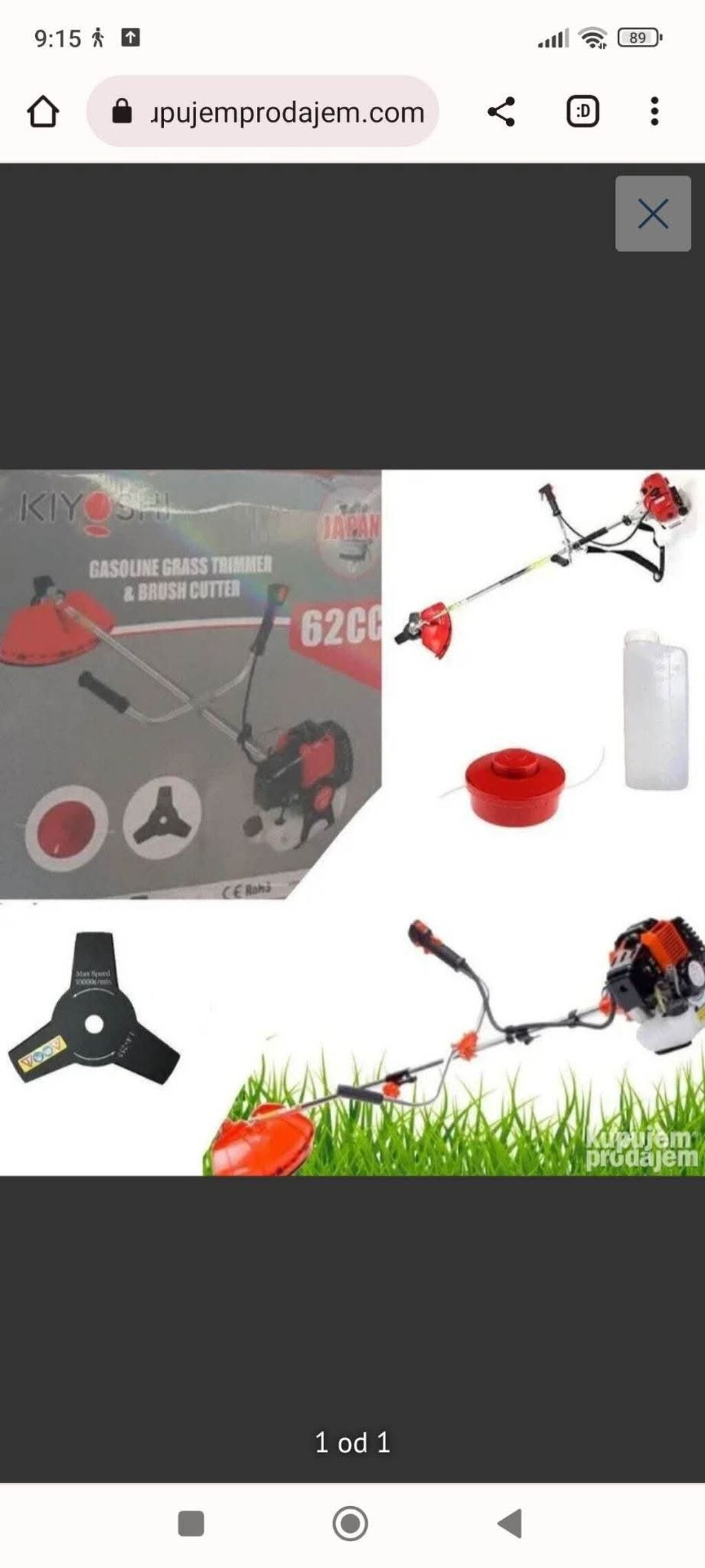 Kyoshi trimer je nov u originalnom pakovanju. Dugo je u prodaji