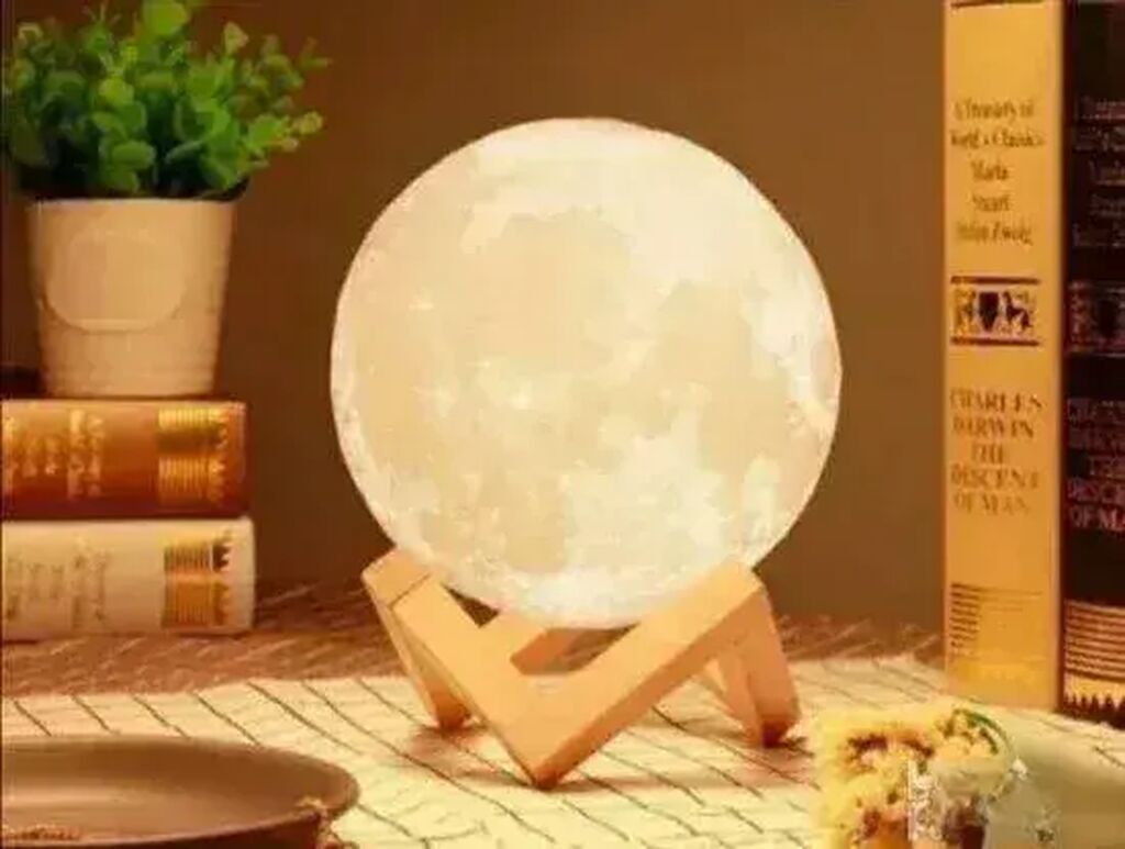Lampa Mesec - 15cm 3D Lampa Dobrodošli u Davidov shop online market!