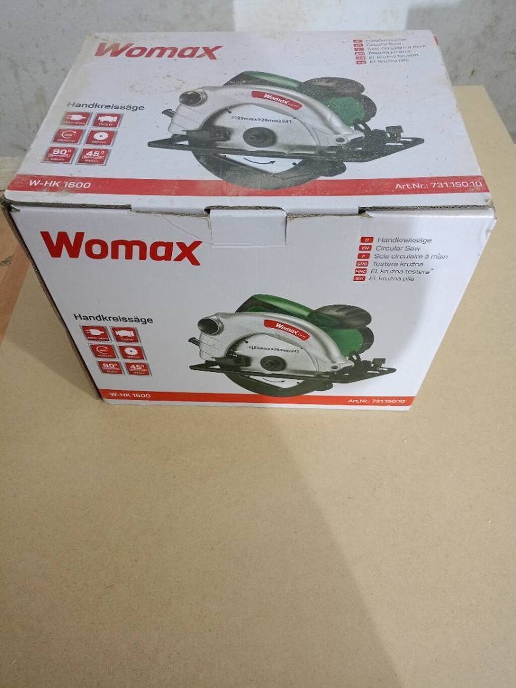 Rucni Cirkular womax