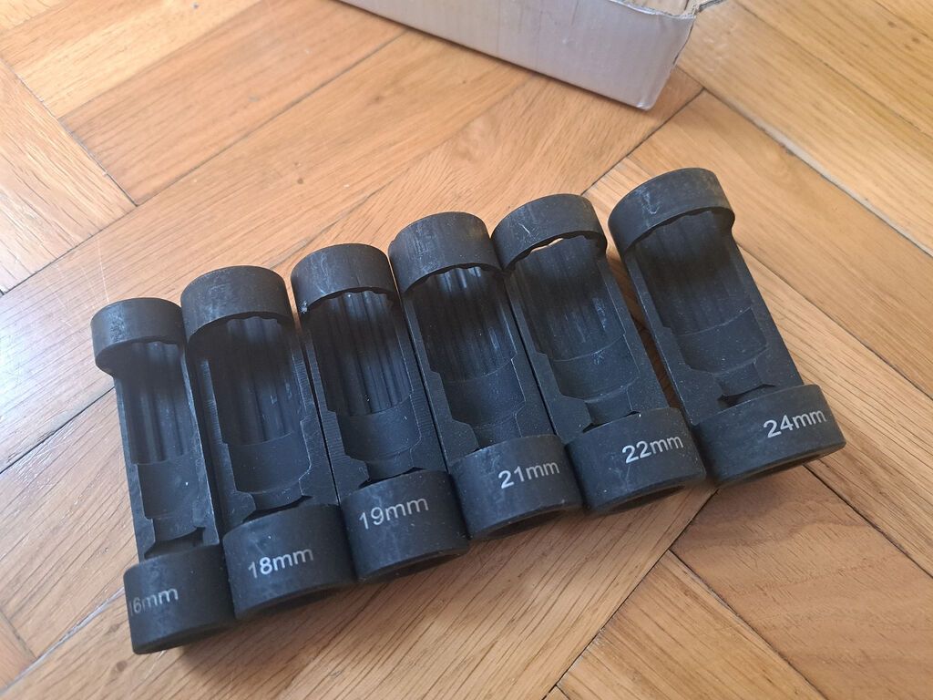Set alata za solje amortizera i amortizere - 6kom NOVO NOVO! Set