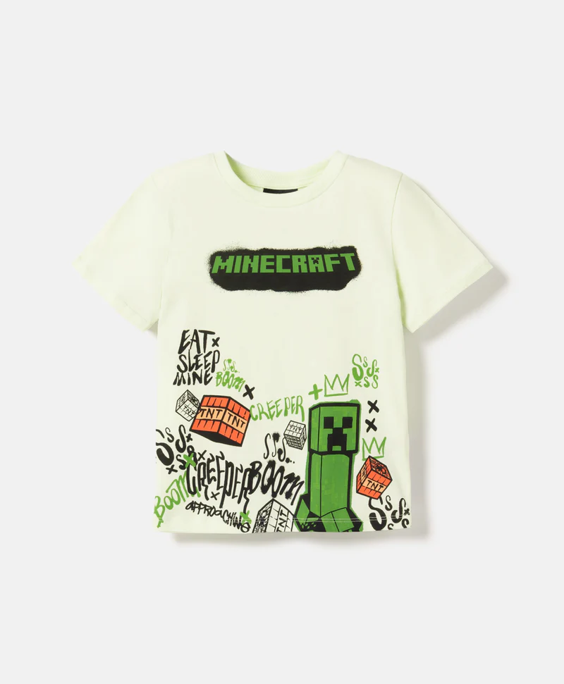 Dečija majica Minecraft Creeper 100% pamuk