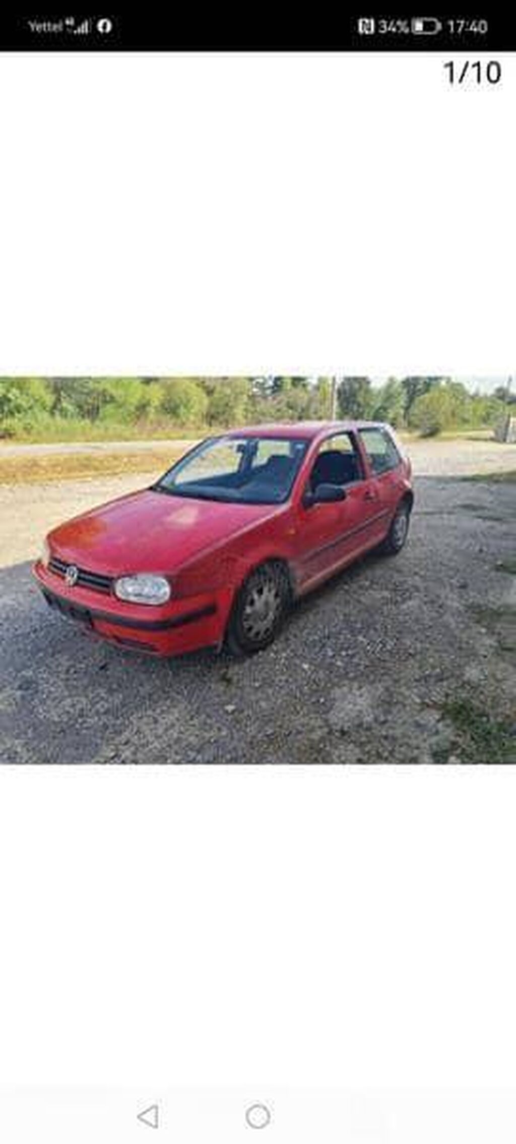 VOLKSWAGEN GOLF 4 - KOMPLETAN AUTO U DELOVIMA | Delovi Golf 4 1.4