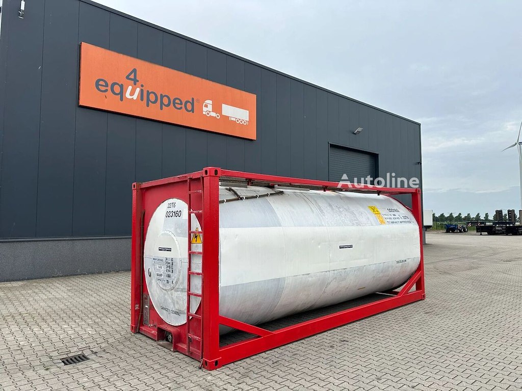 Trencor Containers 20FT ISO / 25.000L / 1-COMPARTMENT / T11 / 22T6 rezervoar-kontejner 20 stopa