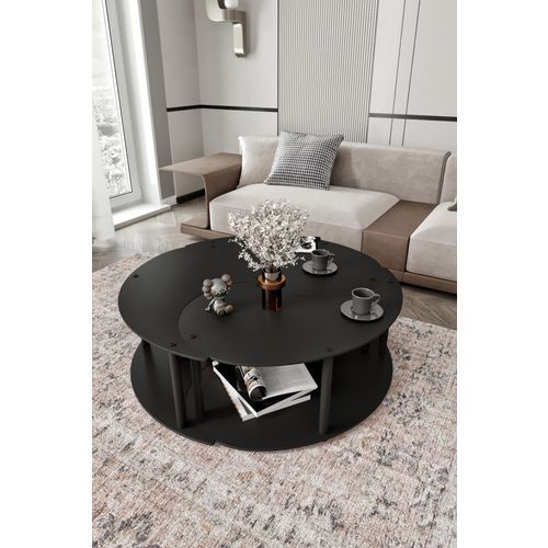 Yin Yang 3 70 - Black Black Coffee Table Set OUTLET