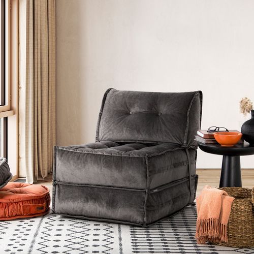Mocca sofa na razvlačenje - antracit