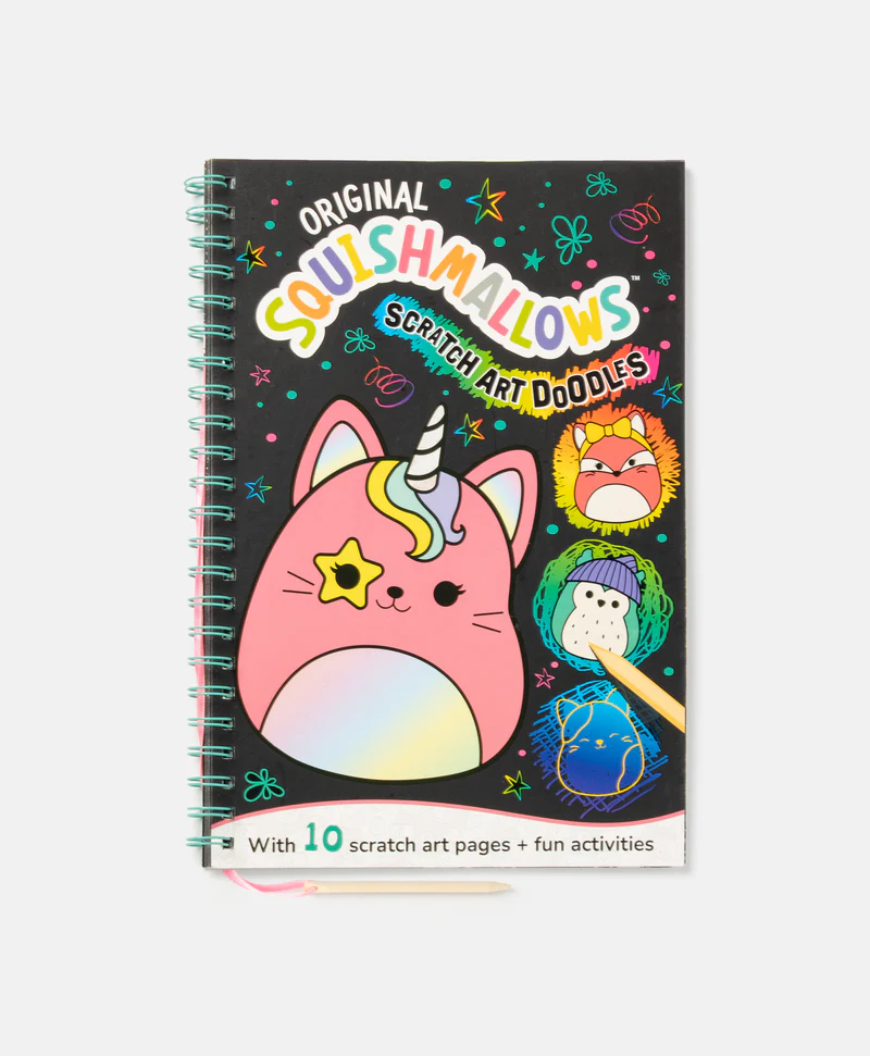 Scratch art Squishmallows
