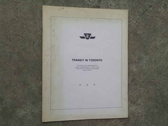 TRANSIT IN TORONTO