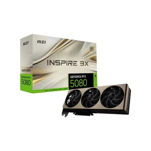 MSI GeForce RTX 5080 16G Inspire 3X OC grafička karta