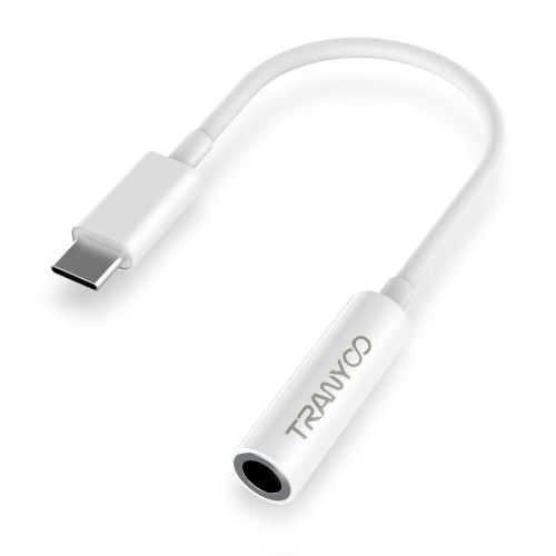 TRANYOO audio adapter T-E6 USB Type C na 3.5mm BELI