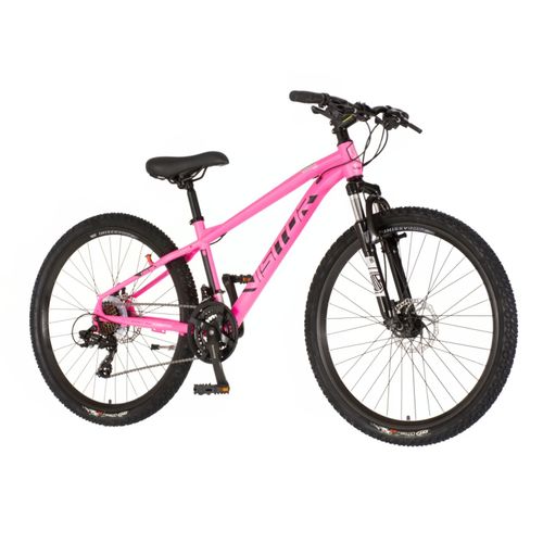 BICIKL MTB Visitor Cascade 26" Amortizer 14" Prednji i Zadnj Disk 21 Brzina 142-165CM (S) Roze