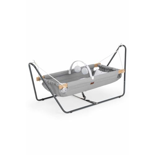 Cozy Nest bebi ležaljka siva