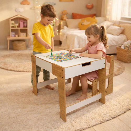 Phoenix dečiji sto set 1 ch beli