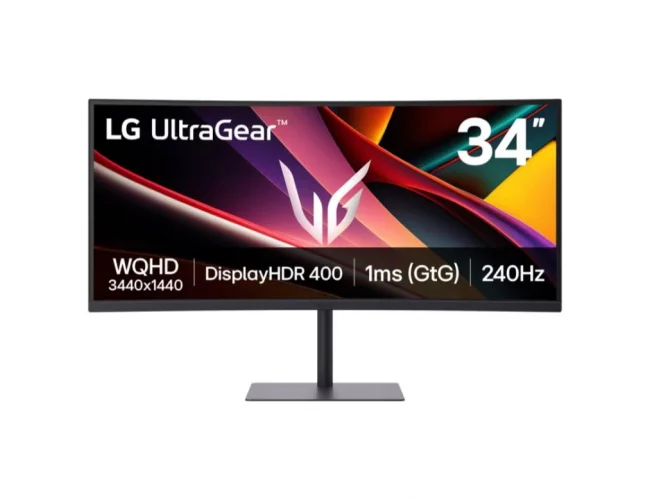 LG 34G630-B VA zakrivljeni gejmerski monitor 240Hz 34"