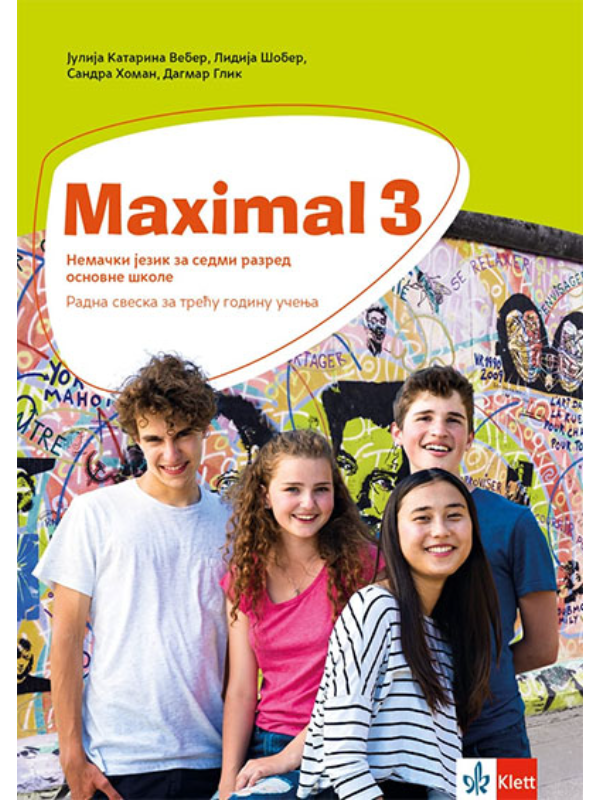 Maximal 3, radna sveska za nemački jezik