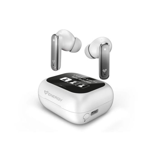 Energy Sistem Snow ScreenSound True Wireless slušalice bele (M45988)