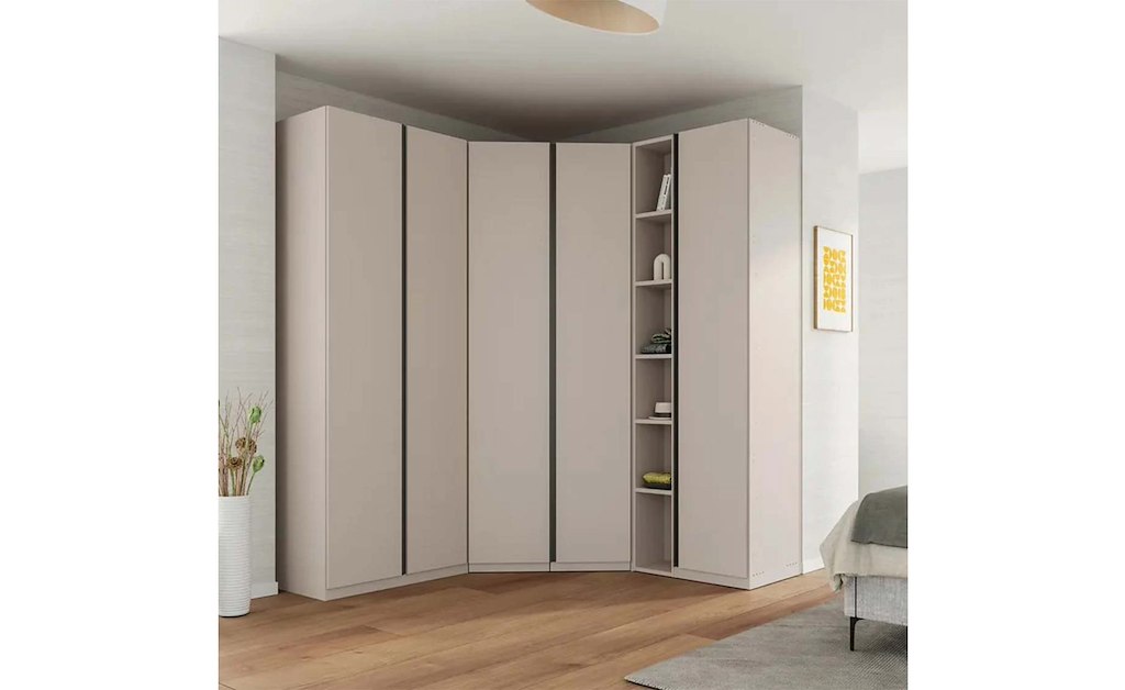Brema polica 28x29.5x240 cm kašmir/antracit