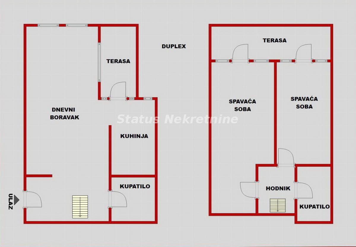 Trosoban stan na prodaju, Podbara, Novi Sad, 74m², 208.500 €