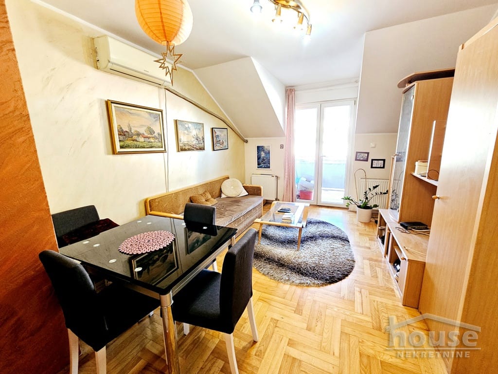 Dvoiposoban stan na prodaju, Nova Detelinara, Novi Sad, 55m², 140.000 €