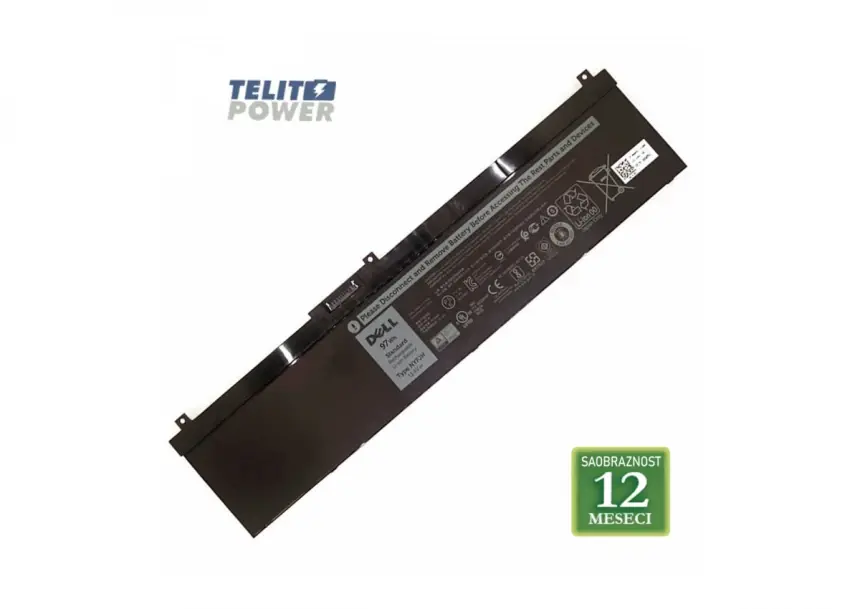 Baterija NYFJH za laptop DELL Precision D7530 11.4V / 8070mAh / 97Wh