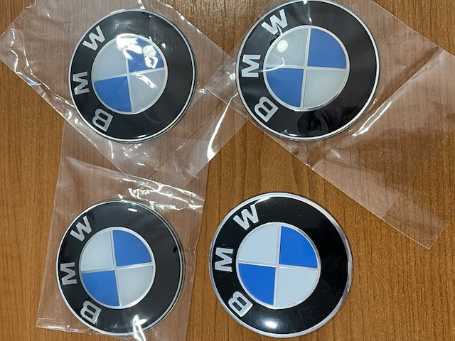BMW nalepnice za čepove za felne i ratkapne 68 mm