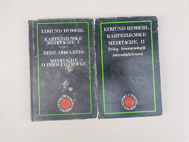 Kartezijanske meditacije I, II - Husserl,  Descartes