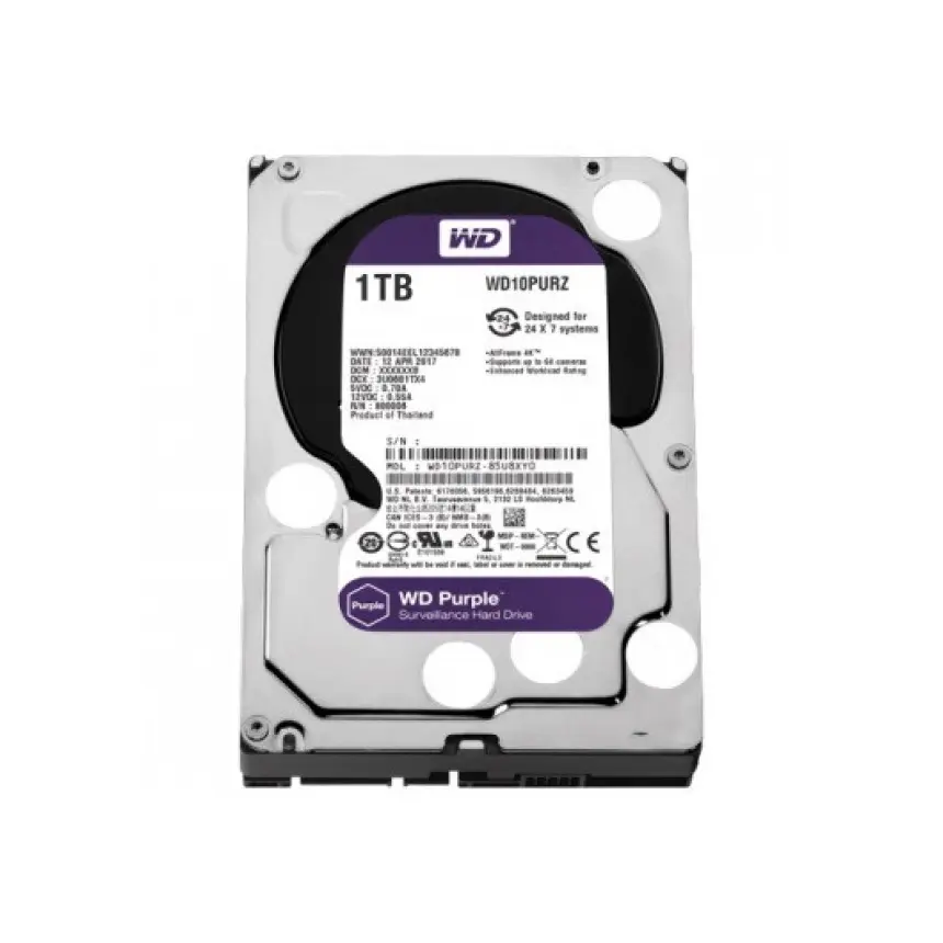 HDD WD 1TB WD10PURZ