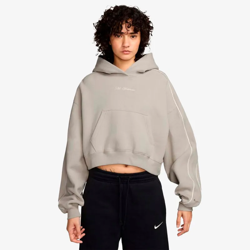 Nike W NK STDO FLC MW CRP SCLOP HDY