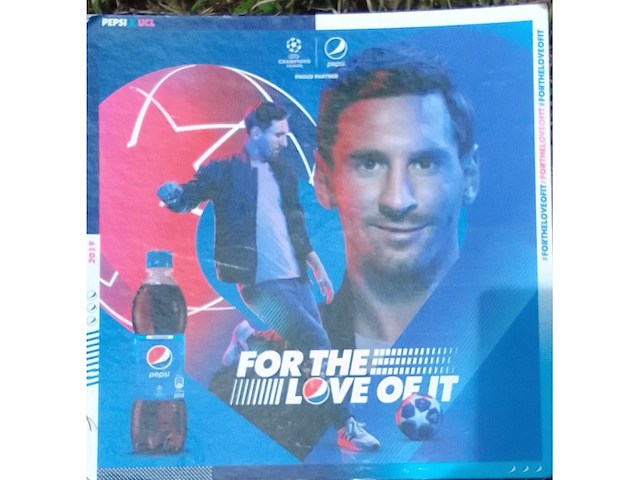 Kartonski poster Messi 40x40