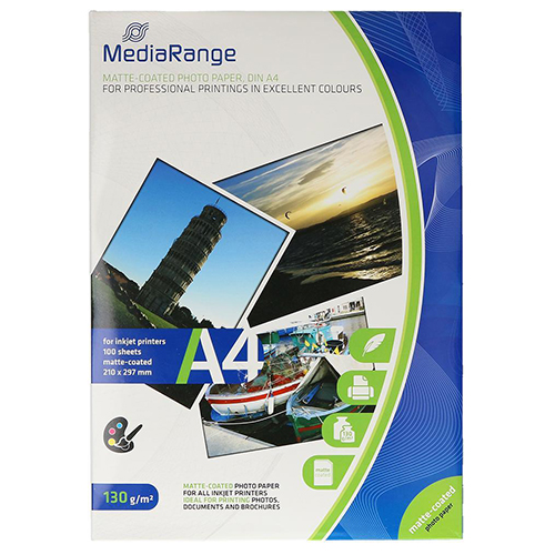 FOTO PAPIR A4/130g MAT MEDIARANGE