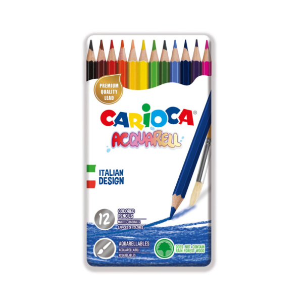 Drvene bojice Carioca metalik 1/12