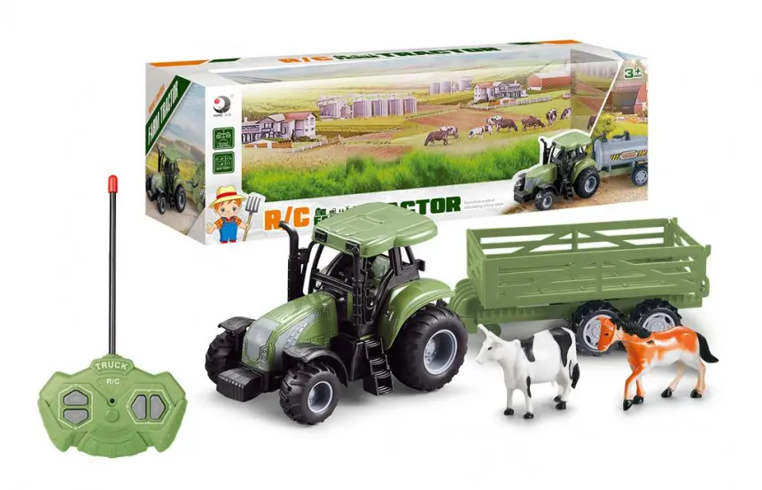 248888 RC TRAKTOR SA PRIKOLICOM I ŽIVOTINJAMA