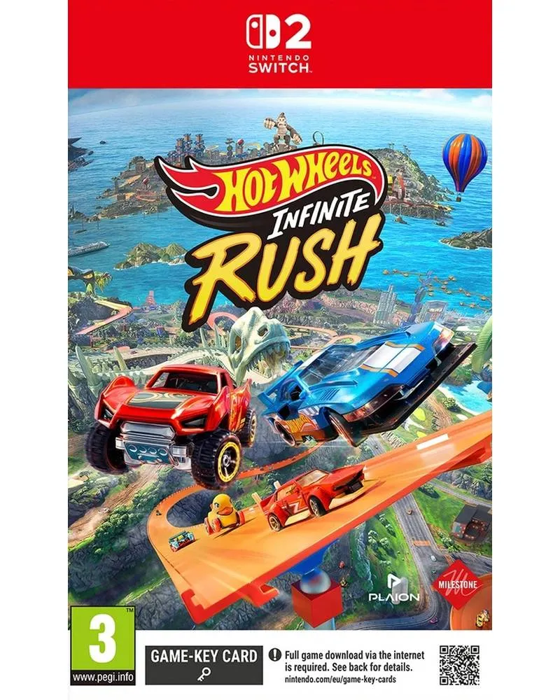Switch 2 Hot Wheels Infinite Rush - Code in a Box
