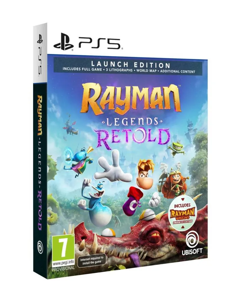 PS5 Rayman Legends Retold - Launch Edition