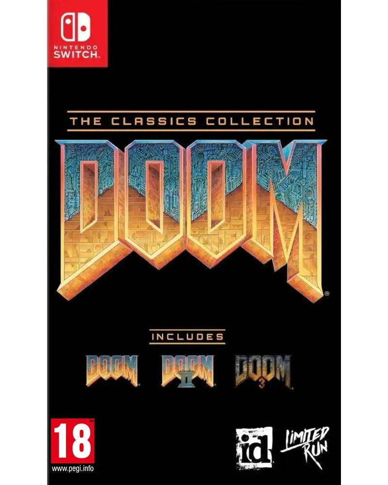 Switch Doom The Classics Collection - Doom + Doom 2 + Doom 3