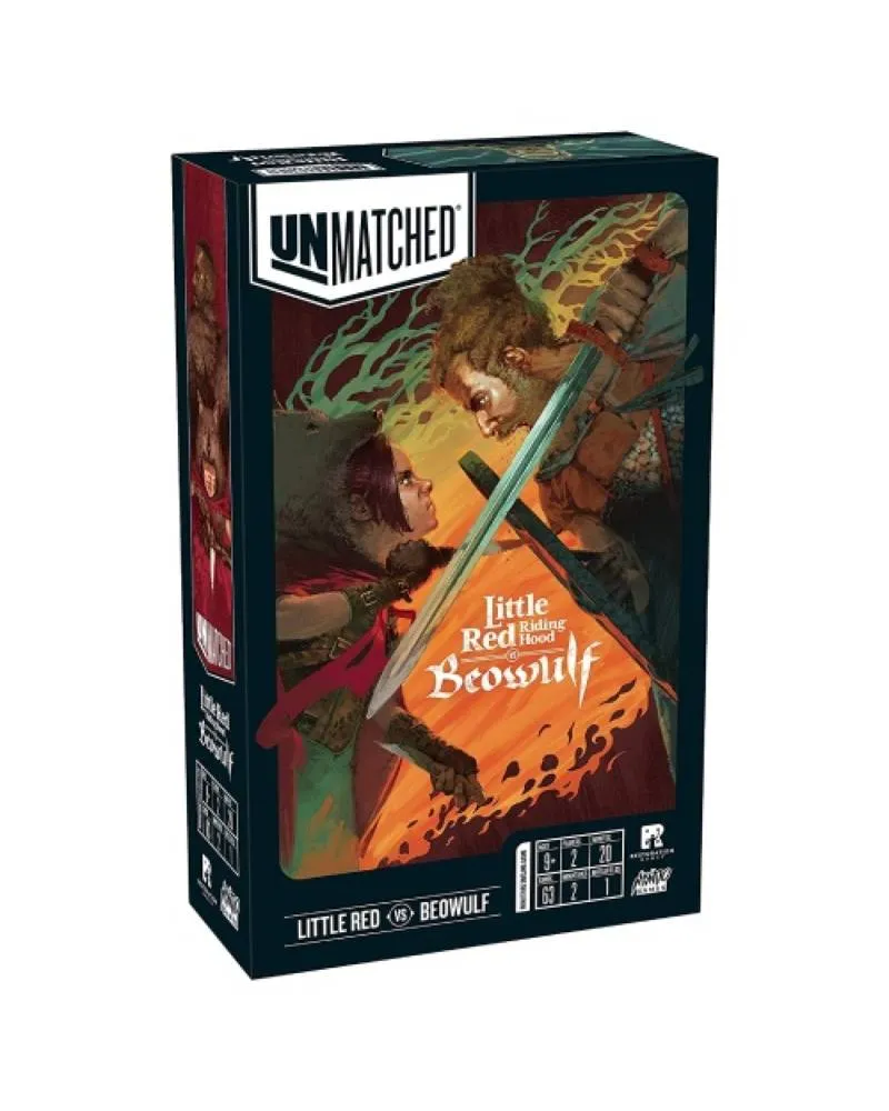 Društvena igra - Unmatched - Little Red Riding Hood Vs Beowulf - ENG