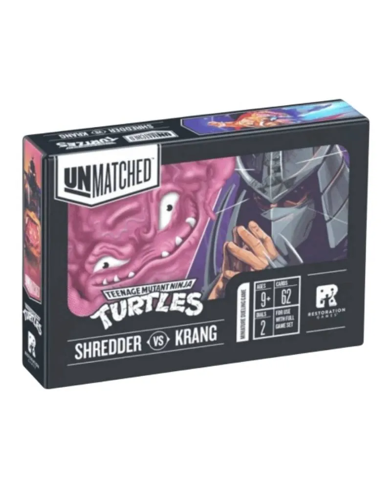 Društvena igra - Unmatched - Teenage Mutant Ninja Turtles - Shredder Vs Krang - ENG