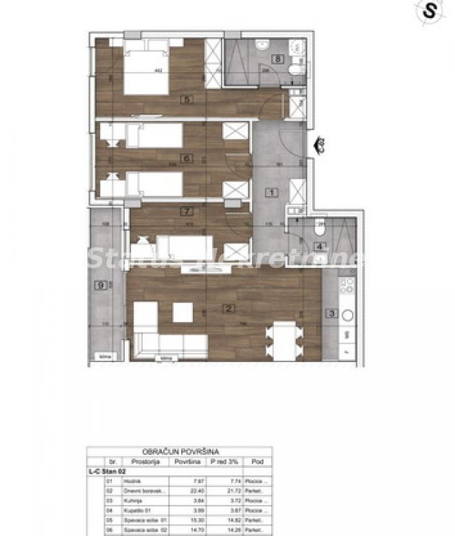 Stan – Novi Sad, Telep – ID 22087.