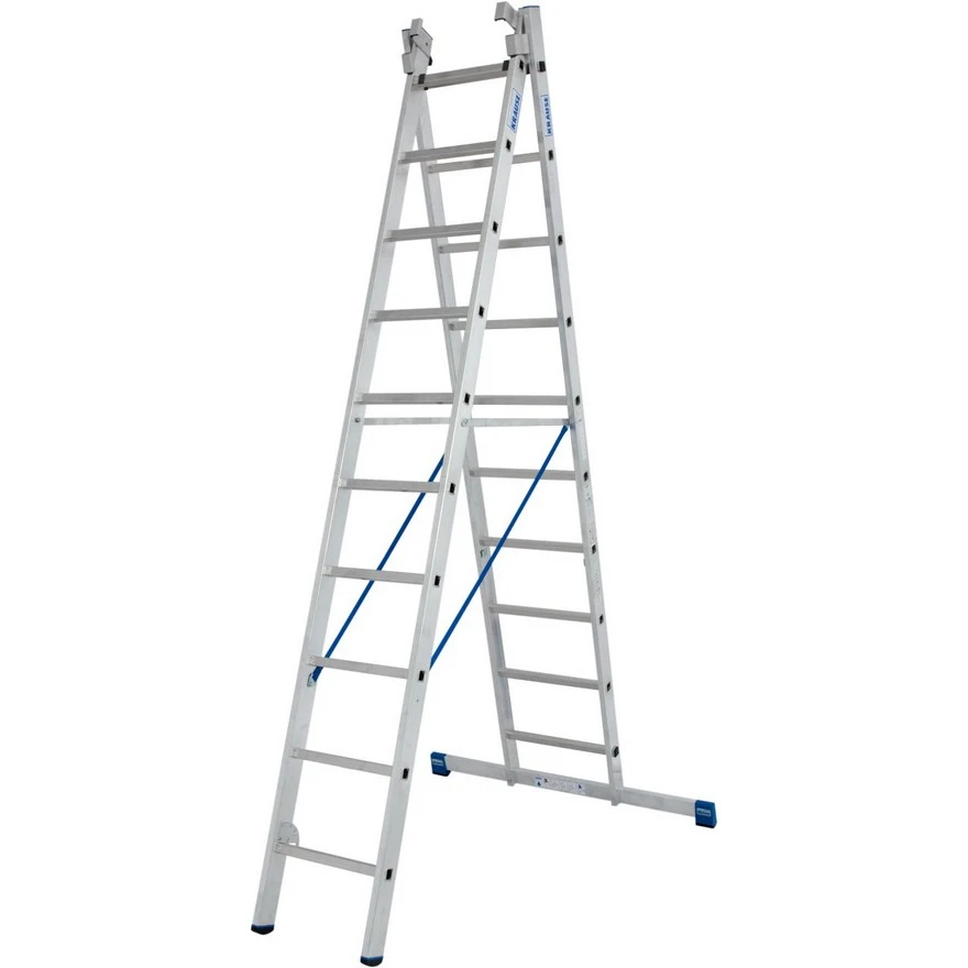 Krause Stabilo Mnogonamenske Merdevine 3x10 - 6,9m Kontra Nastavak