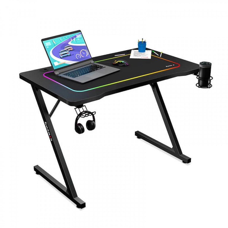Huzaro Hero 1.8 Crni Gaming sto
