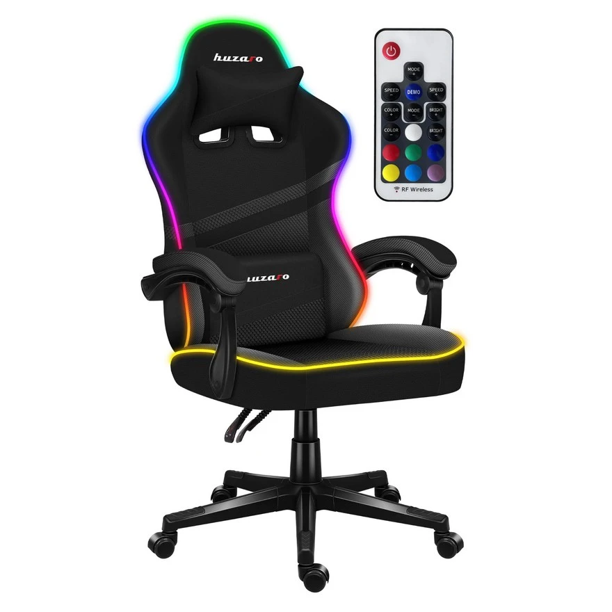 Huzaro Force 4.4 RGB Crna Gaming stolica