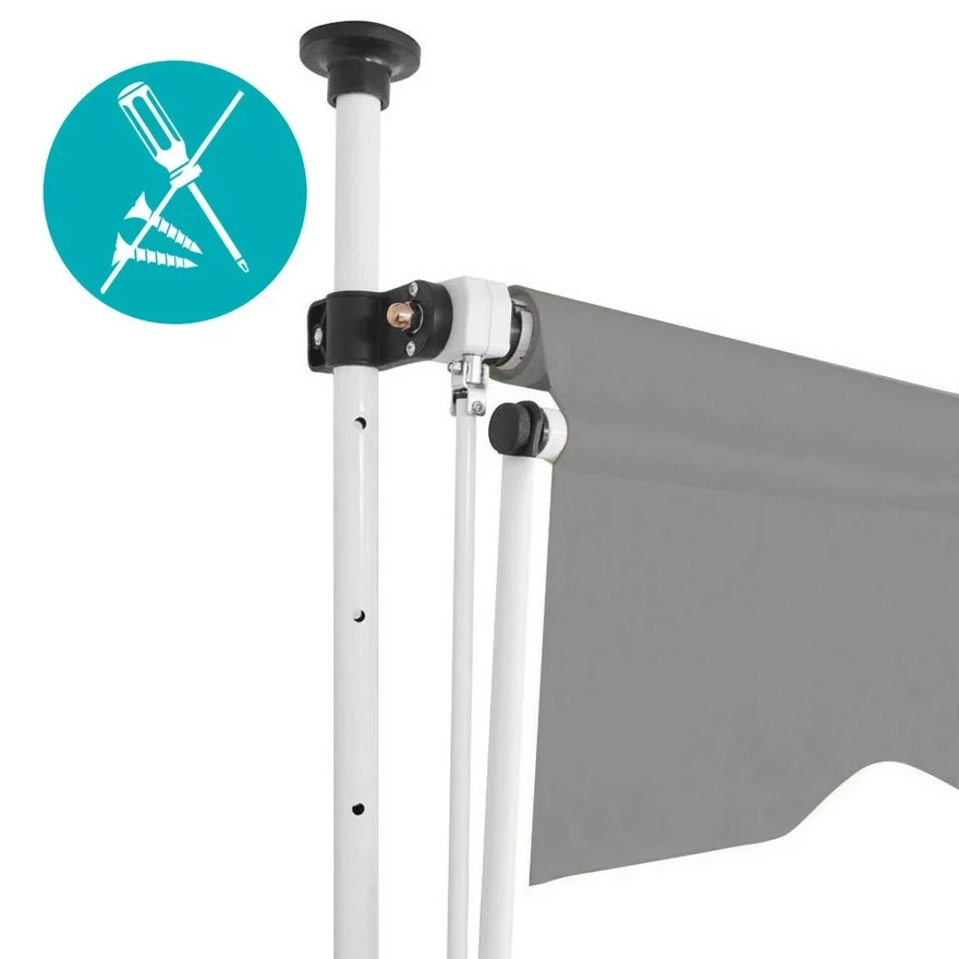 Balkonska Tenda 350x120cm Siva