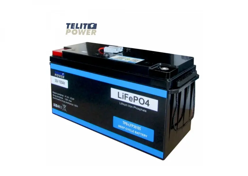 Akumulator 36V 105Ah TPB-LFP36105 LiFePO4 Telit Power