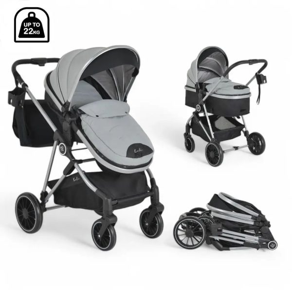 Cangaroo Kali Grey – Kombinovana kolica za bebe do 22 kg