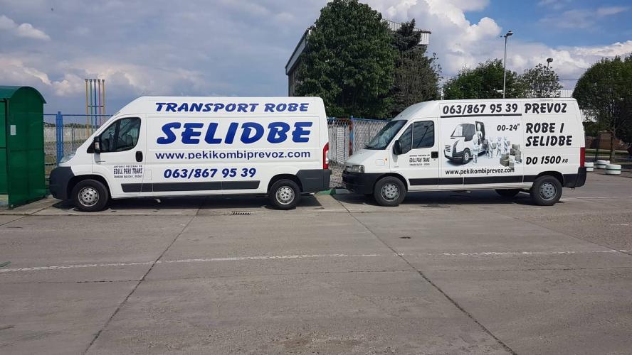 Kombi prevoz robe i selidbe
Sombor