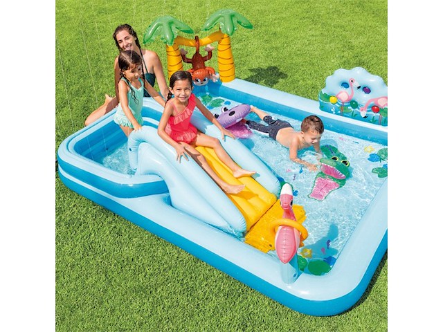 Intex vodena igraonica 244 x 198 x 71 cm Jungle Adventure Play Center 57161