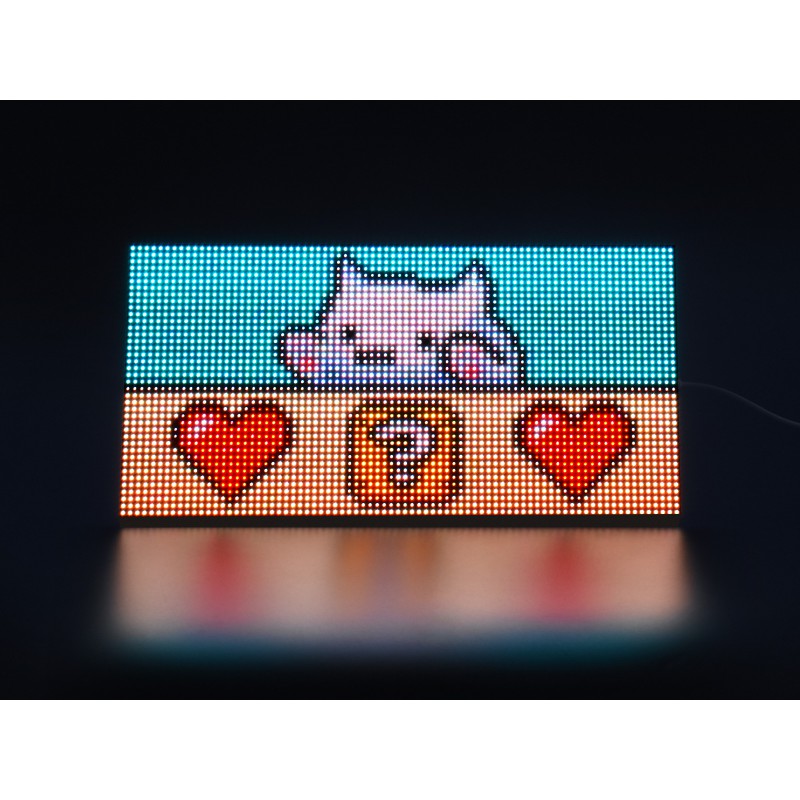 RGB full-color LED matrix panel, 4mm Pitch, 80×40 piksela, podesiva osvetljenost, 320×160 mm