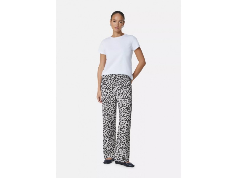 **COMMA**DEZENIRANE PANTALONE SA ŠIROKIM NOGAVICAMA 40!