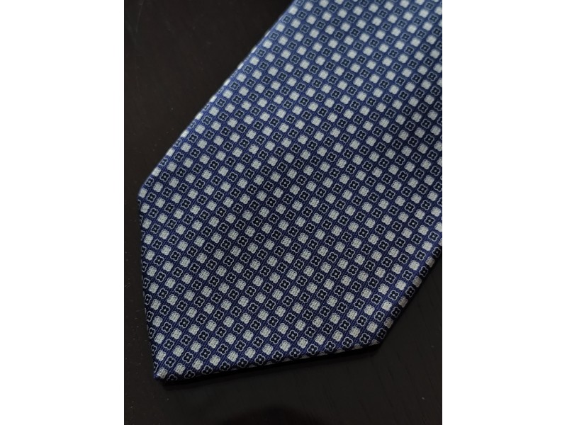 Brutalna italijanska geometrijska Hugo BOSS kravata