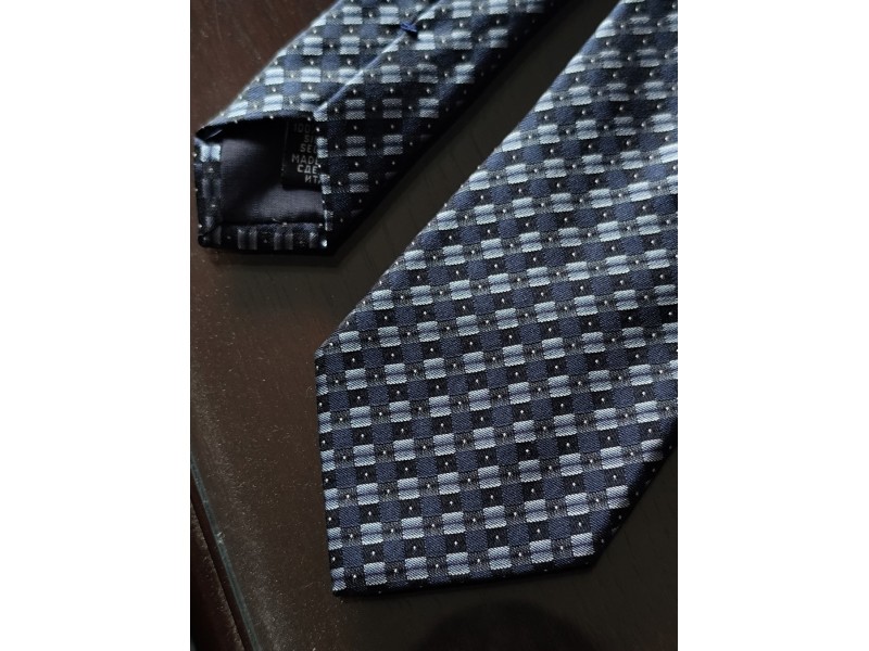 Luksuzna executive teget srebrna Hugo BOSS kravata SVIL
