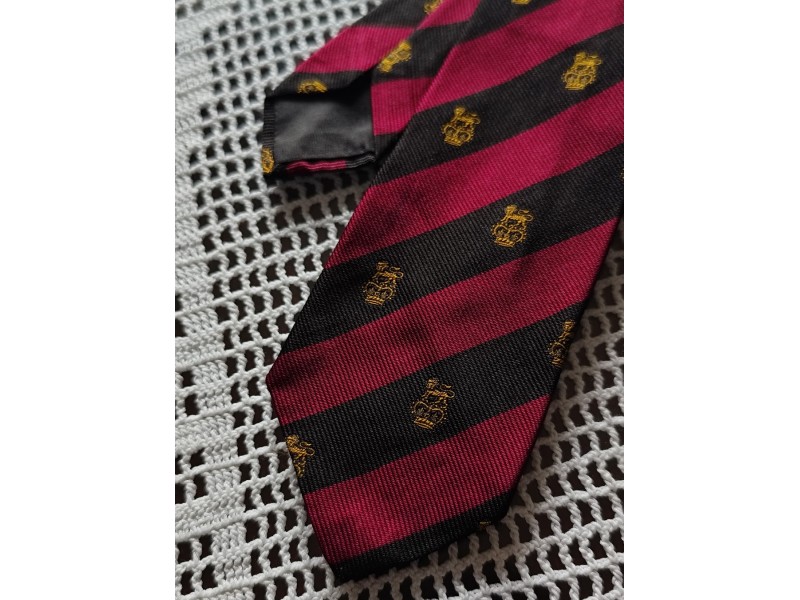 Original Ivy League college regimental kravata Gobelhof